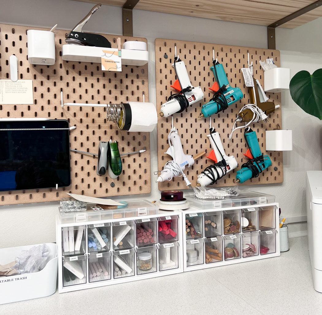 How we remodeled our in-home studio to maximize space | Knapp Design Co.